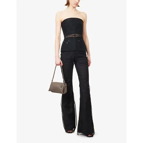 Rick Owens Bolan Mesh Bootcut Trousers