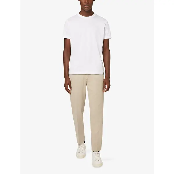 Boggi Milano Crewneck Short-sleeve Cotton T-shirt