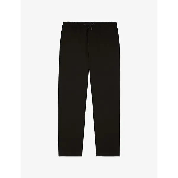 The Kooples Drawstring-waist Stretch-woven Trousers