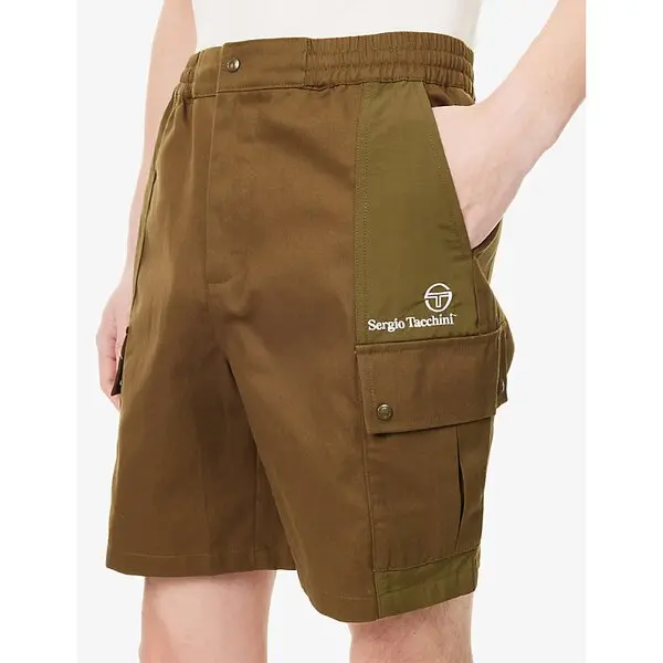 SERGIO TACCHINI Calisti Cargo Cotton Shorts