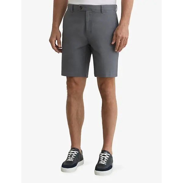 REISS Stretch-cotton Chino Shorts
