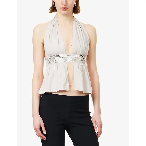 Gimaguas Infinito Halterneck Cotton Top