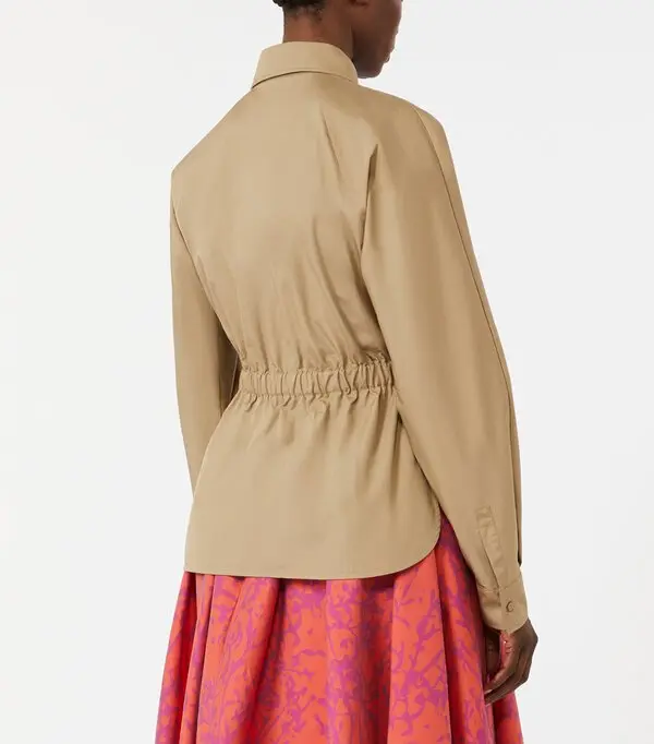 Max Mara Cotton Poplin Shirt - Green