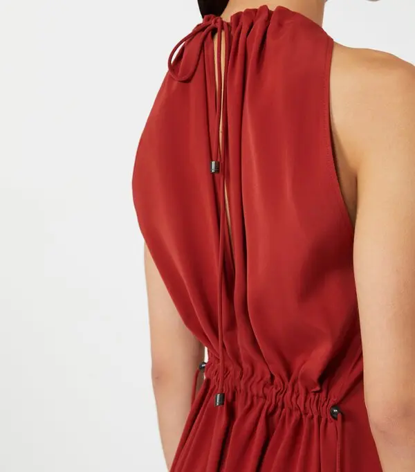 Max Mara Satin Halterneck Jumpsuit