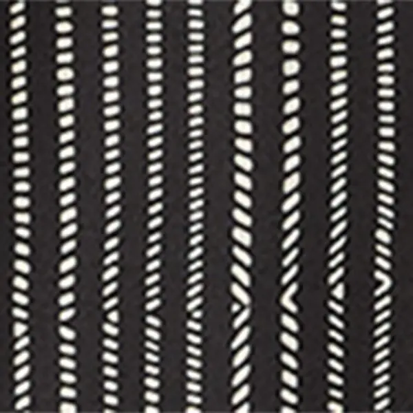 Max Mara Silk Stripe Blouse - Black