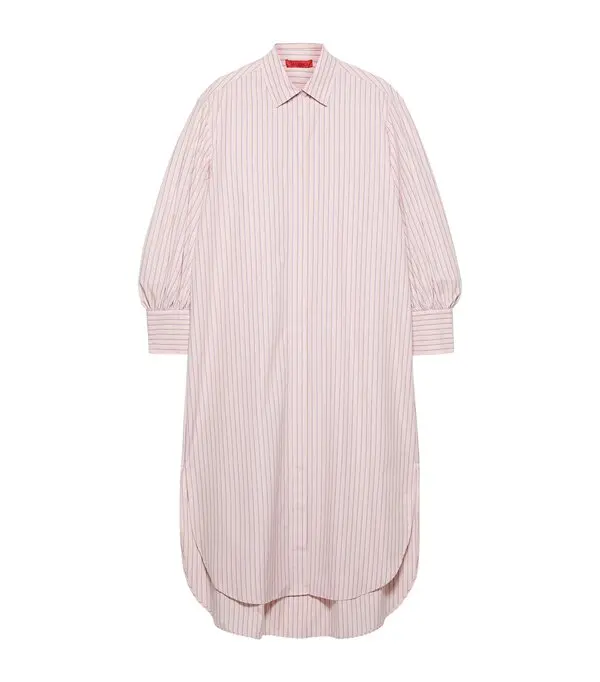 Max & Co. Cotton Pinstripe Shirt Dress