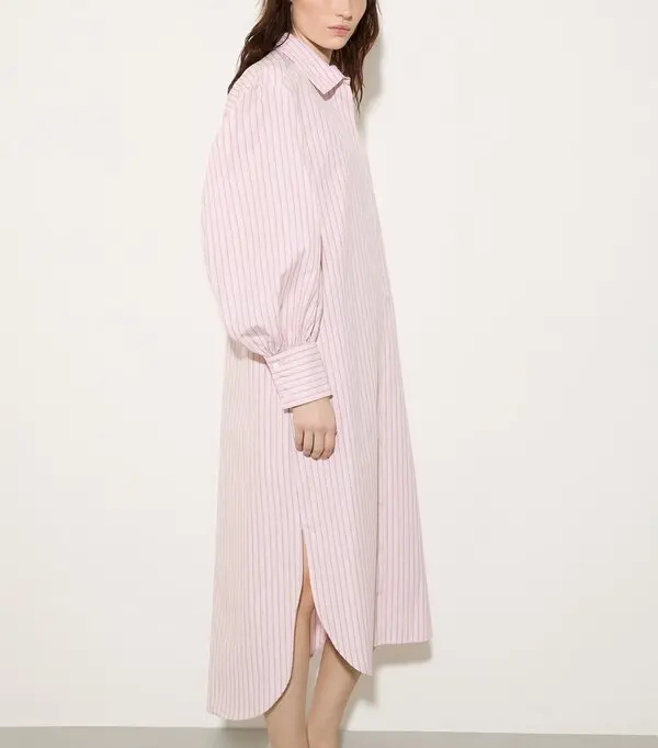 Max & Co. Cotton Pinstripe Shirt Dress