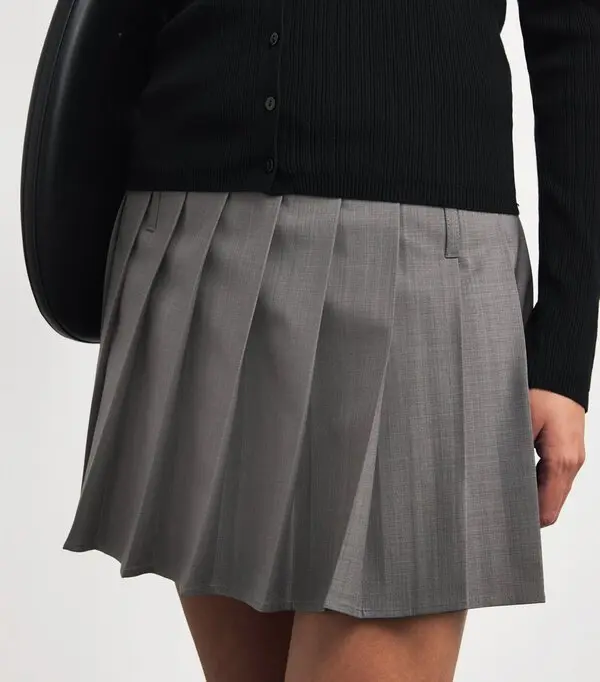 HERSKIND Pleated Mini Skirt