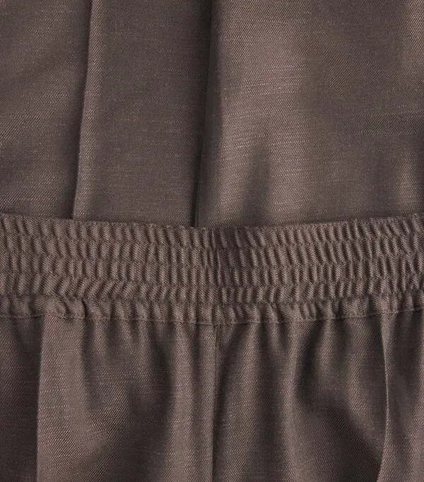 HERSKIND Tailored Straight Leg Trousers - Brown