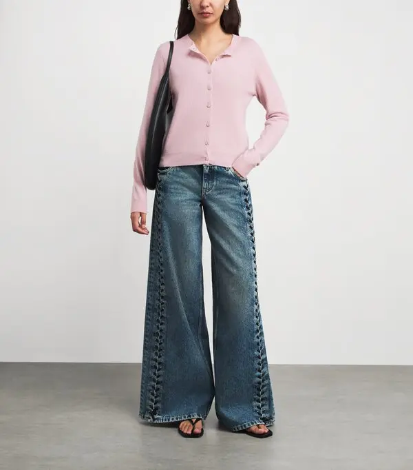 HERSKIND Cashmere Roselle Cardigan - Pink