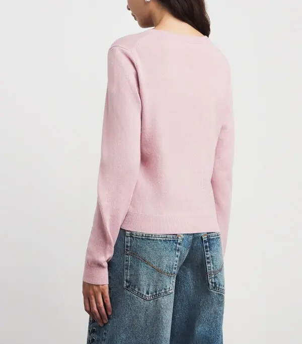HERSKIND Cashmere Roselle Cardigan - Pink