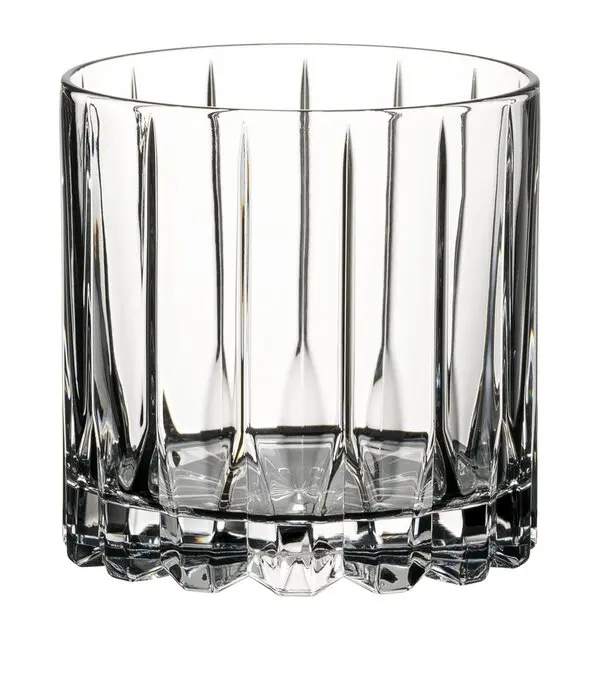 RIEDEL Set Of 2 Crystal Drink Specific Rocks Glasses - Clear