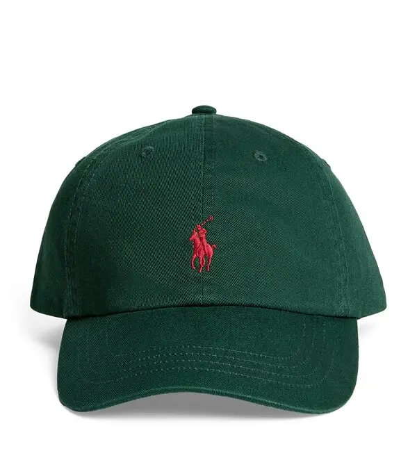 Polo Ralph Lauren Cotton Baseball Cap - Green