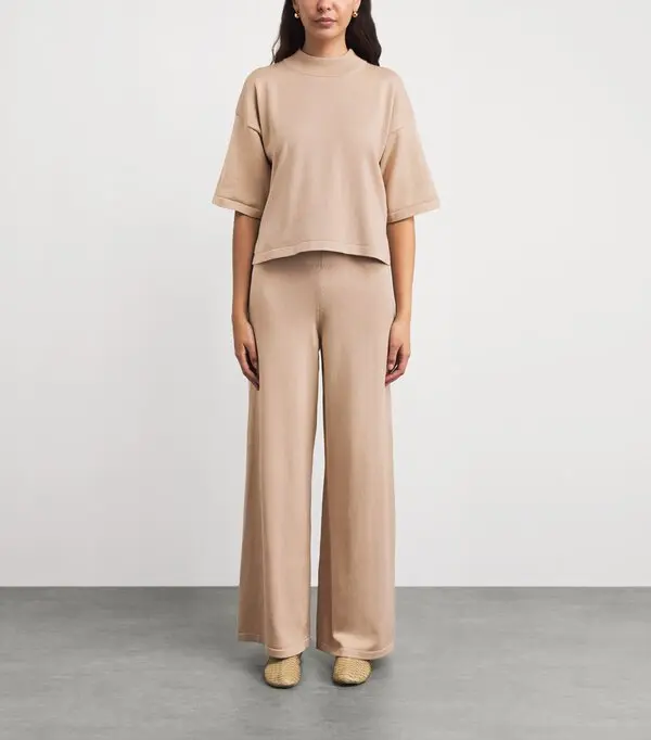 Falke Silk-cotton Mock-neck Top