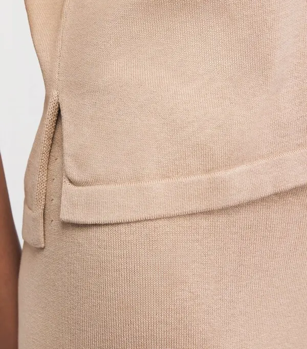 Falke Silk-cotton Mock-neck Top