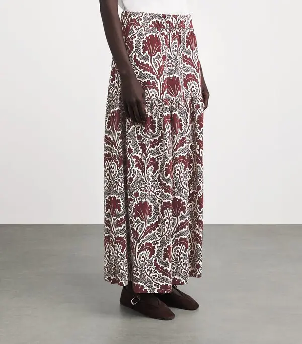 ME+EM Wildflowers Midi Skirt