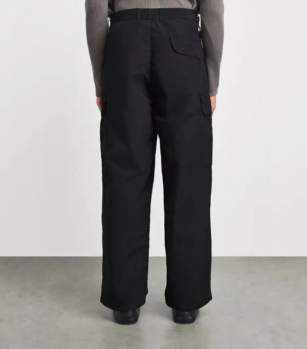 C.P. COMPANY Lens Cargo Trousers - Black