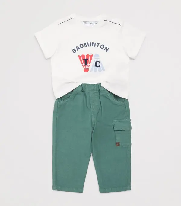 TARTINE ET CHOCOLAT Cotton Badminton T-shirt