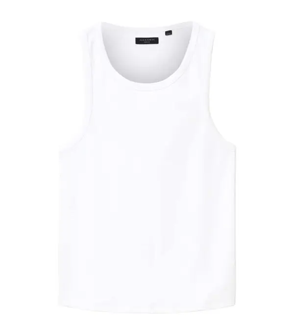 ALLSAINTS Organic Cotton Axel Vest - White