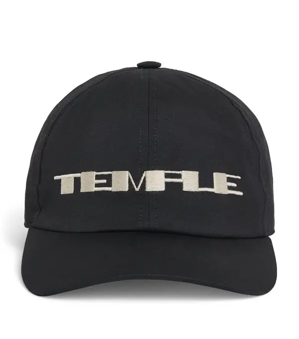 Rick Owens Temple Baseball Cap - Black