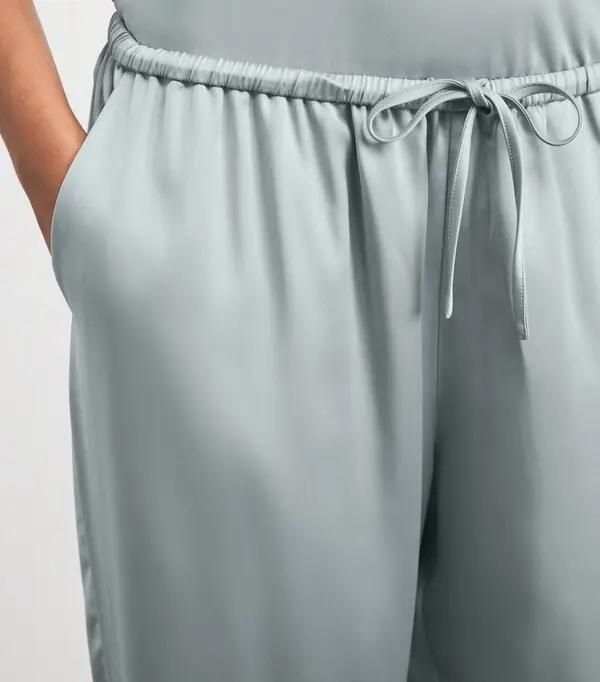 Stylein Meike Wide-leg Trousers - Blue