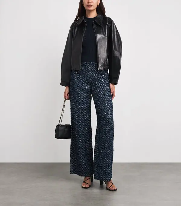 Sandro Leather Jacket