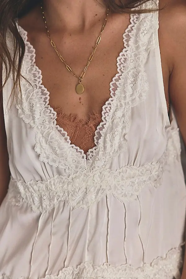 BRENDA GRANDS Paperclip Chain Necklace