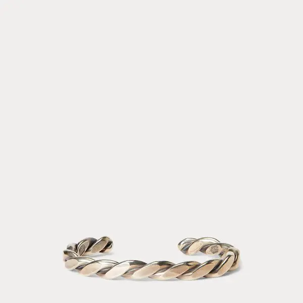 Ralph Lauren Hand-forged Twisted Sterling Cuff - Silver