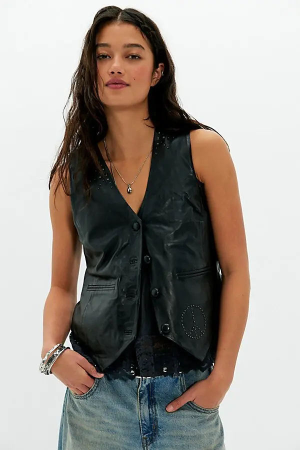 MAURITIUS LEATHER Mauritius Harmony Leather Vest