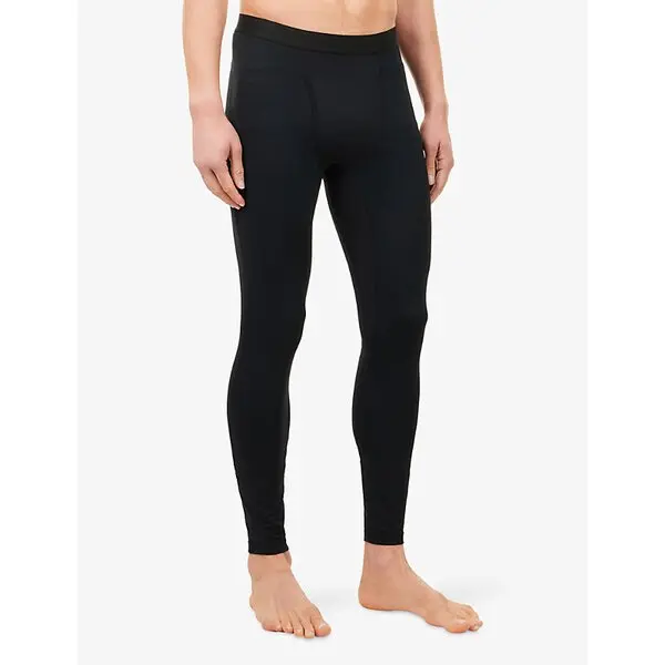 COLUMBIA SPORTWEAR Midweight Base-layer Stretch-jersey Tights