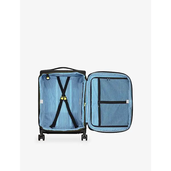 DELSEY Montmartre 3 4 Double-wheel Expandable Suitcase 66cm - Black