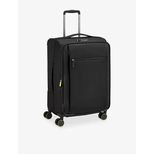 DELSEY Montmartre 3 4 Double-wheel Expandable Suitcase 66cm - Black