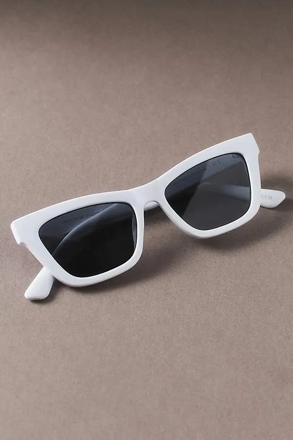 Le Specs Amplitude Cat-eye Sunglasses - White