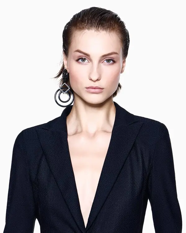 Giorgio Armani Stretch Jersey Single-breasted Jacket