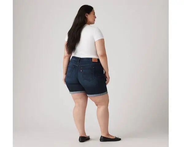 LEVI'S Mid-length Denim Shorts - Young And Old Plus