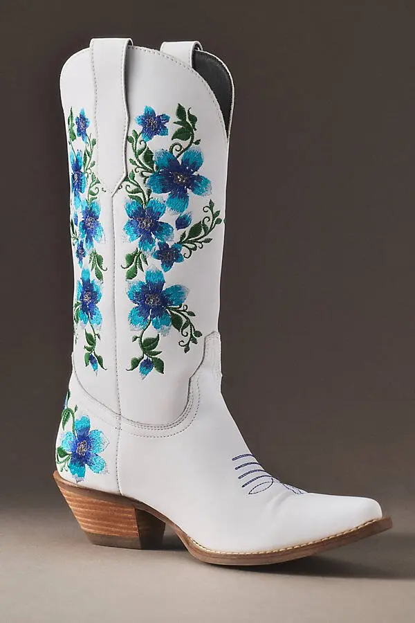 DINGO 1969 Posie Floral Western Boots