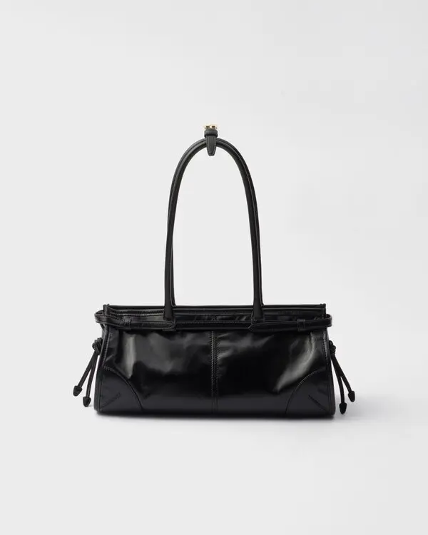 Prada Leather Handbag - Black