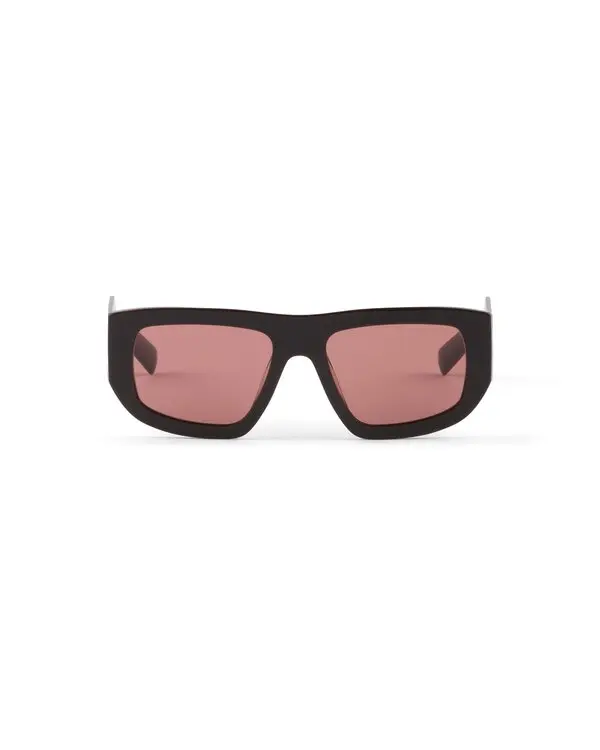 Prada Sunglasses With Triangle Logo - Lenses