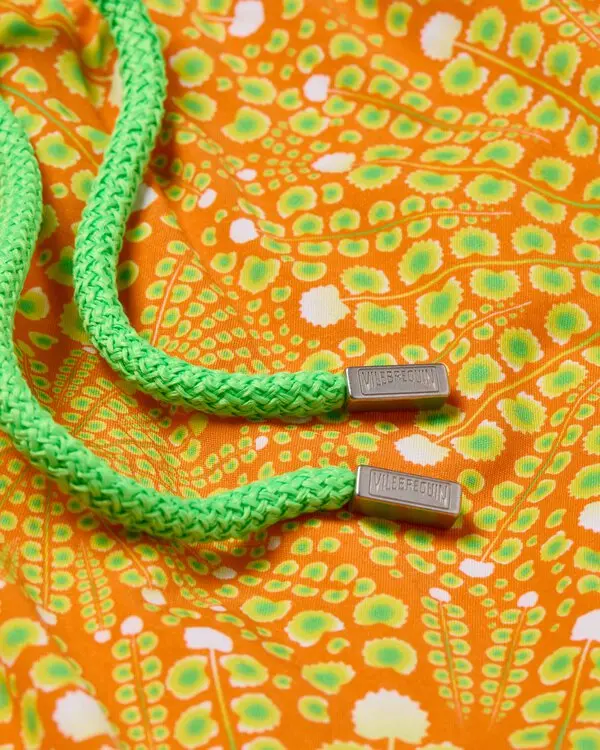 Vilebrequin Stretch Short Swim Trunks - Orange