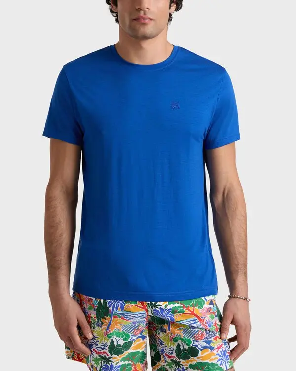 Vilebrequin Wool Tshirt Solid Tee Shirt Thom