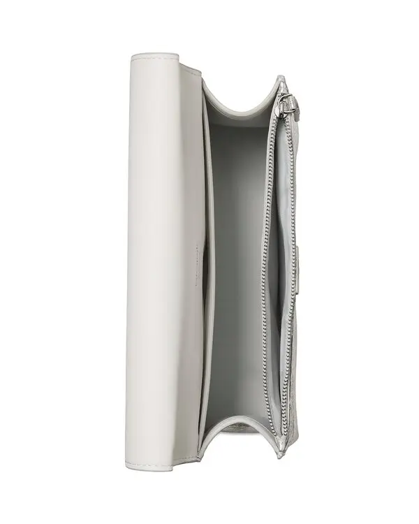Kate Spade New York Metallic Leather Crossbody - Silver