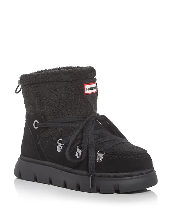 Hunter Moriah Faux Fur Waterproof Booties