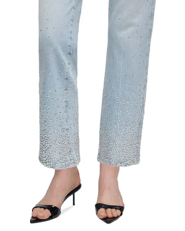 7 For All Mankind Calie Mid-rise Straight Ankle Jeans