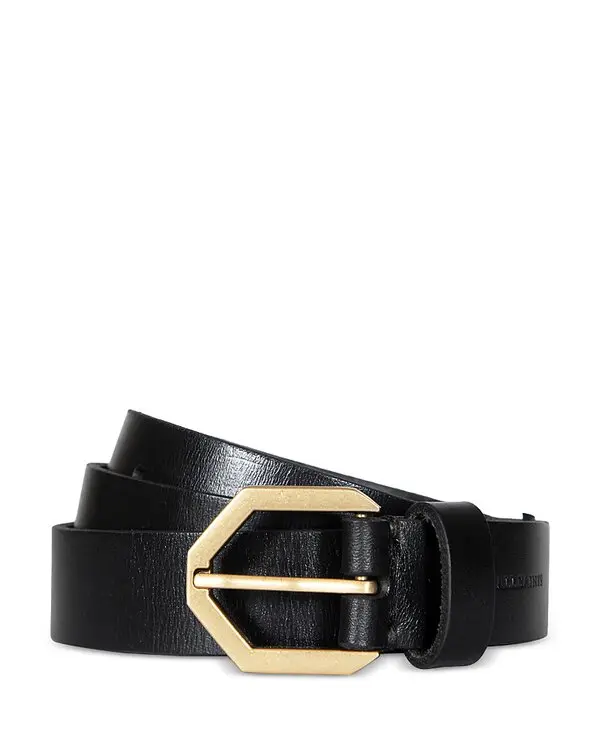 ALLSAINTS Leather Belt - Black