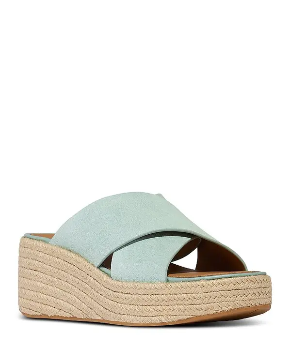 Fitflop Suede Espadrille Platform Sandals