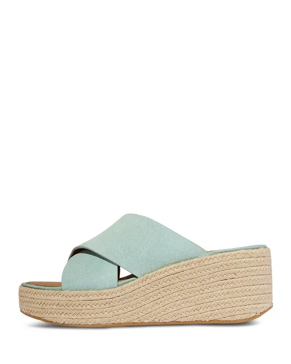 Fitflop Suede Espadrille Platform Sandals