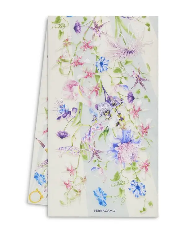FERRAGAMO Gaia Silk Scarf