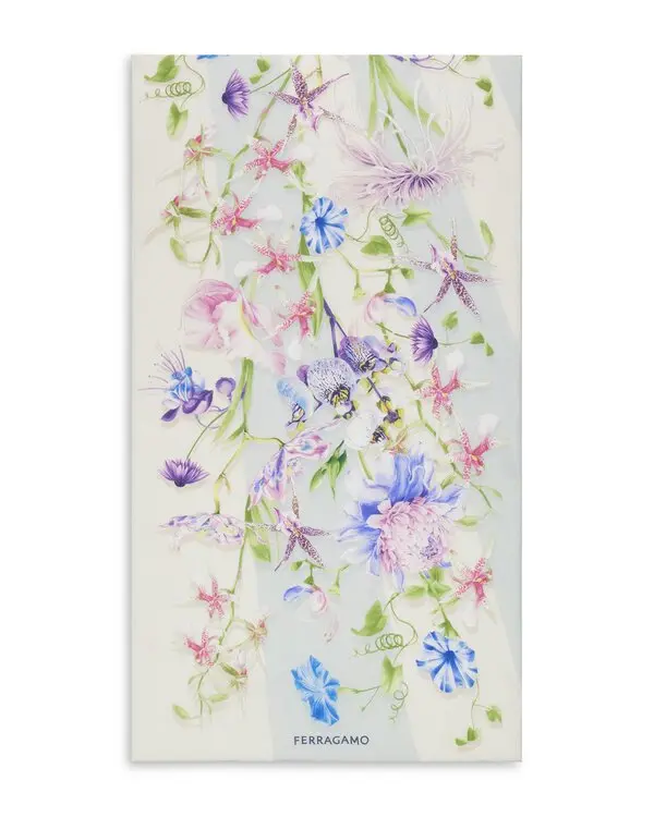 FERRAGAMO Gaia Silk Scarf