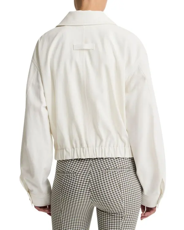 Vince Bomber Jacket - Chalk
