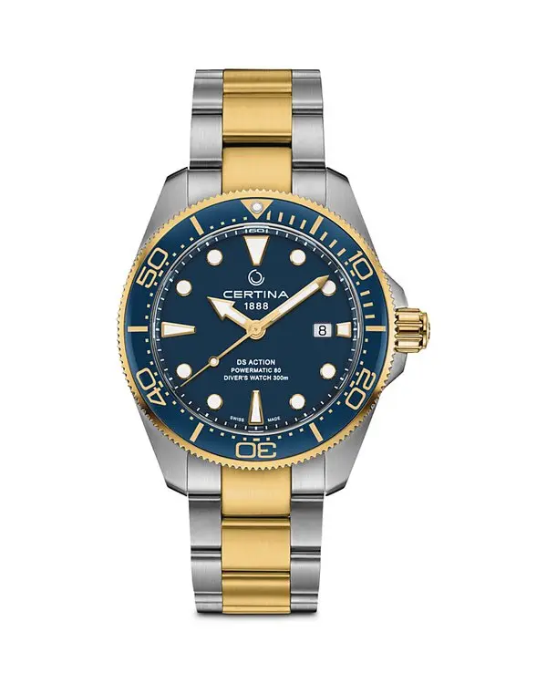 CERTINA Ds Action Diver Watch - Blue